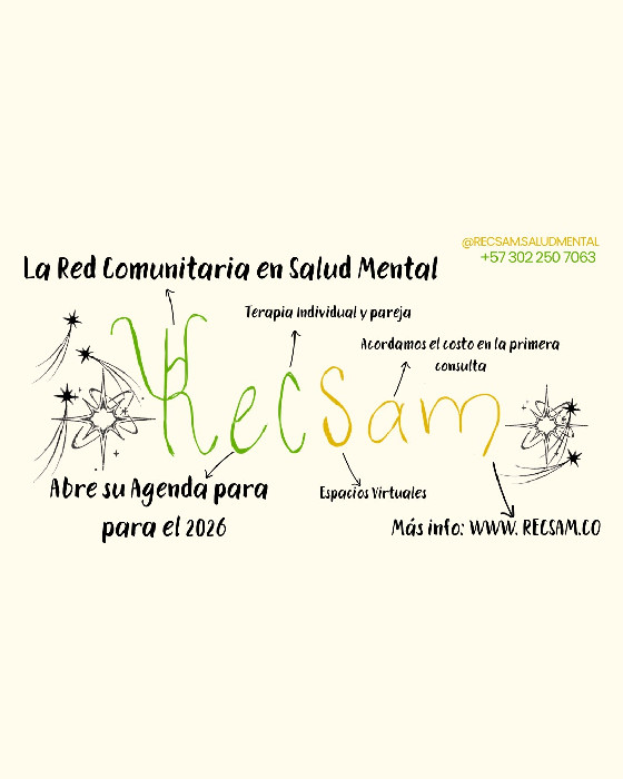 Terapia individual y grupal - RECSAM